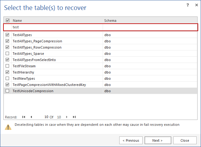 Recover Lost Data Due To A Truncate Operation Apexsql Recover