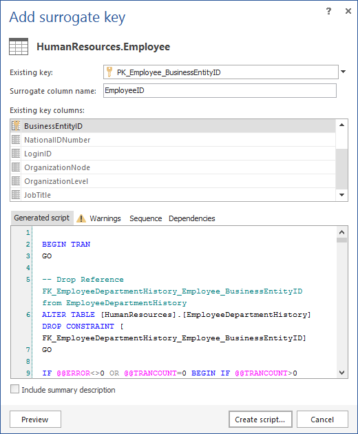 How To Refactor Sql Databases With Apexsql Refactor Knowledgebase