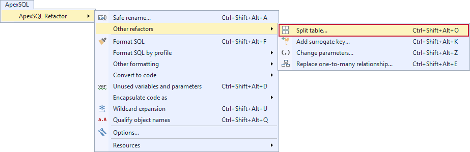 How To Refactor Sql Databases With Apexsql Refactor Knowledgebase