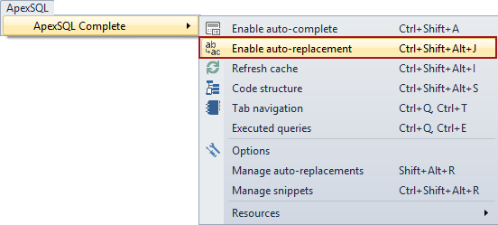 Text auto-replacements - Knowledgebase