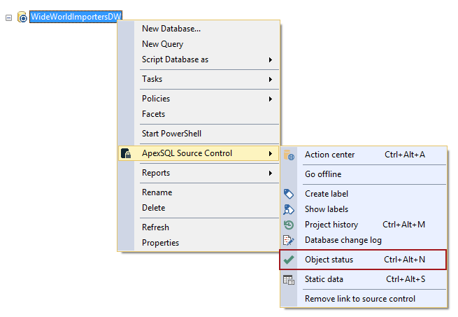 Object status icons and visualization - Knowledgebase