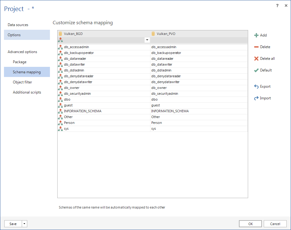 How to create custom schema mappings - Knowledgebase