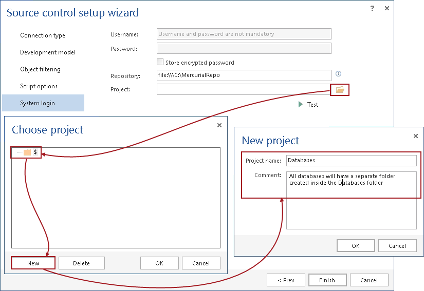 How To Link A Sql Server Database To A Mercurial Repository 0703