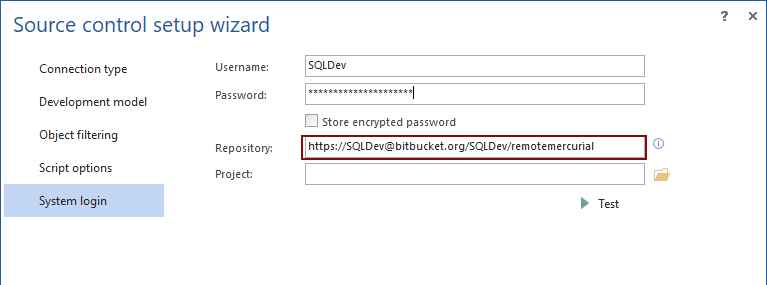 How To Link A Sql Server Database To A Mercurial Repository 0547