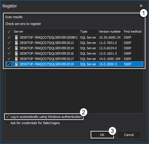 How To Discover Sql Server Instances Ssrs Ssas And Ssis Services Across The Network