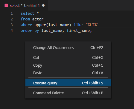 ApexSQL Database Power Tools for VS Code for a first-time user